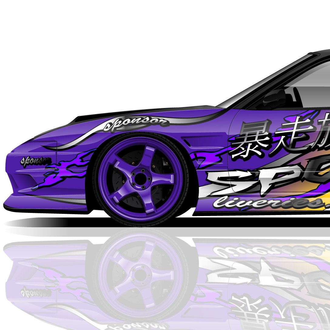 Tokyo Medallion Drift Livery Design - Car Wrap, Motorsport Livery, Drift Livery Design Digital ...