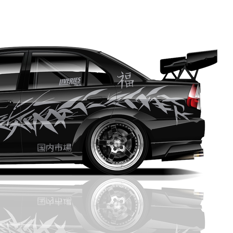 Bamboo Stealth Street Livery Design - Car Wrap, Motorsport Livery ...