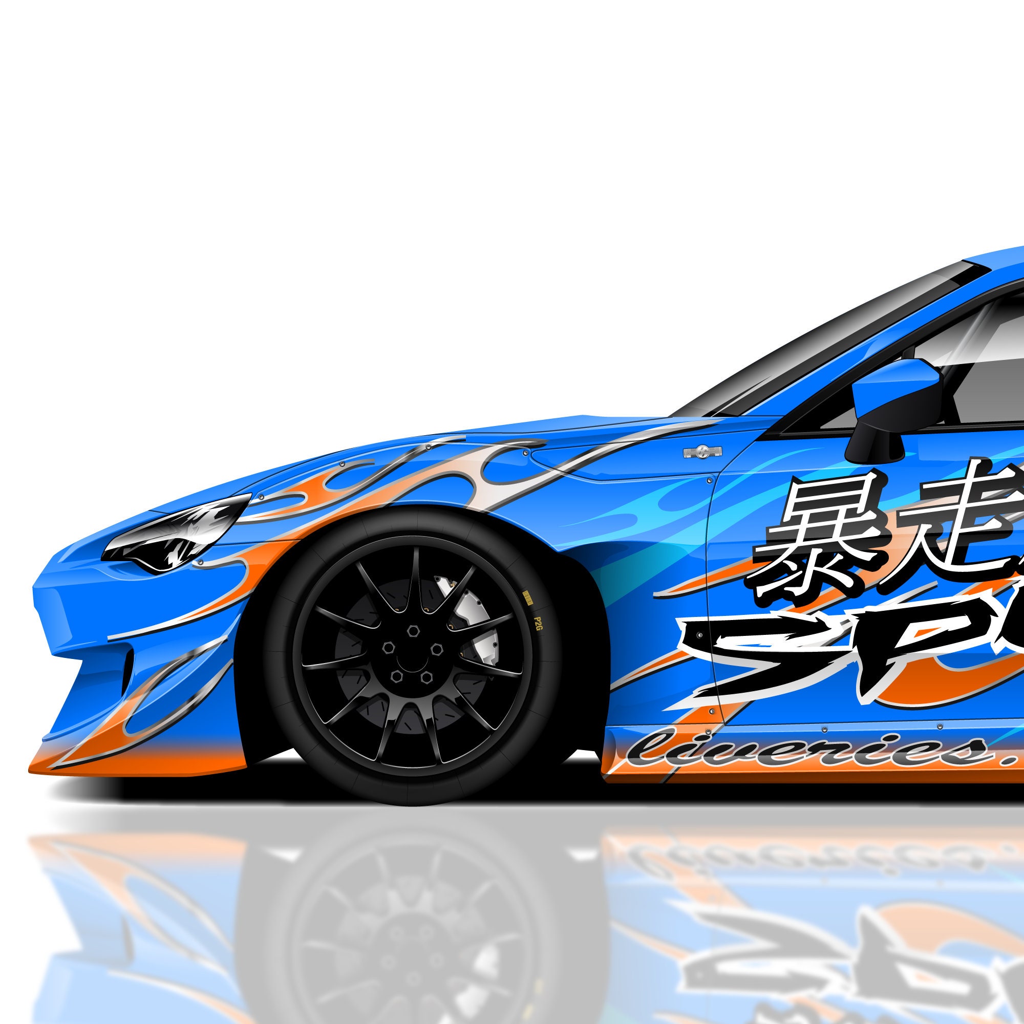 Hotboi Daylight Drift Livery Design - Car Wrap, Motorsport Livery ...
