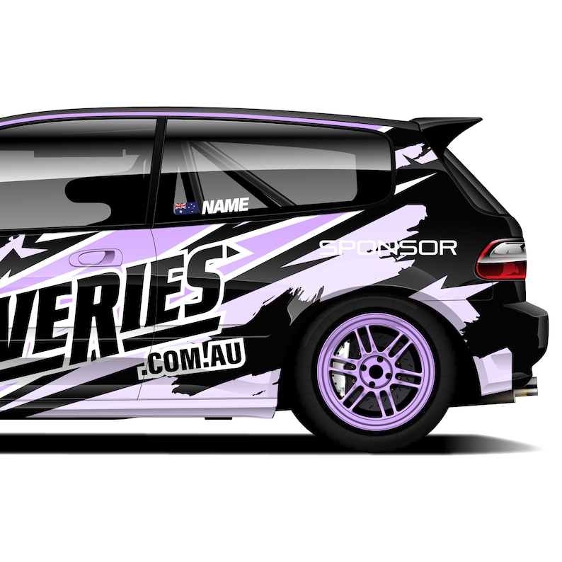 Taro Circuit King Circuit Livery Design - Car Wrap, Motorsport Livery ...