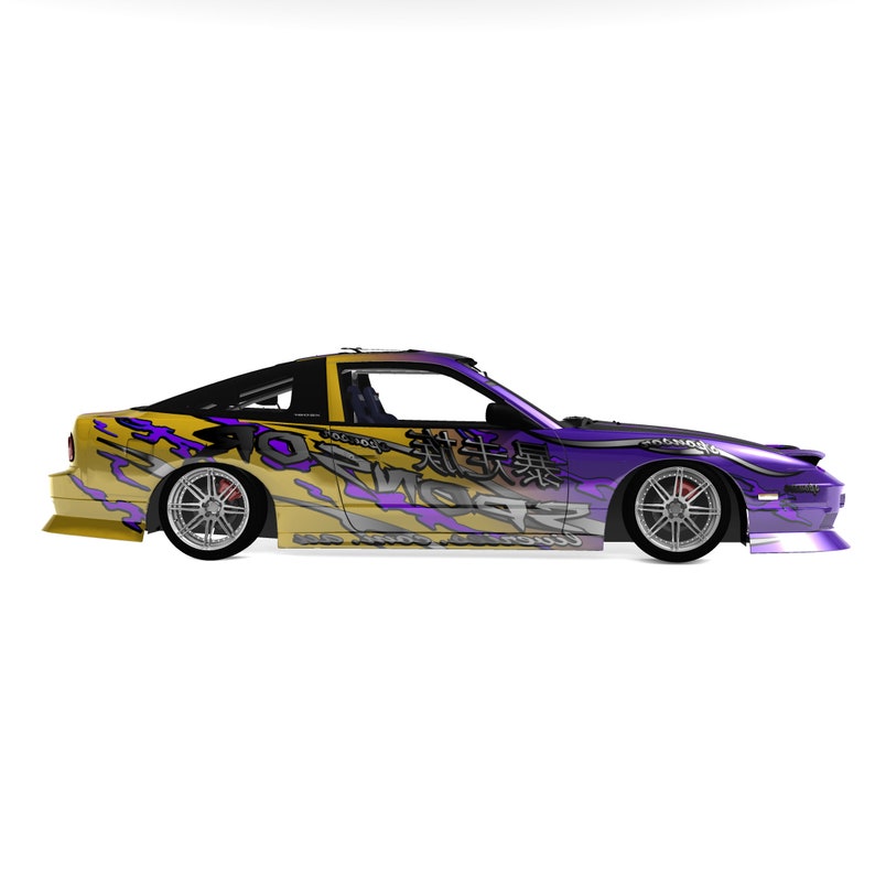 Tokyo Medallion Drift Livery Design - Car Wrap, Motorsport Livery, Drift Livery Design Digital ...