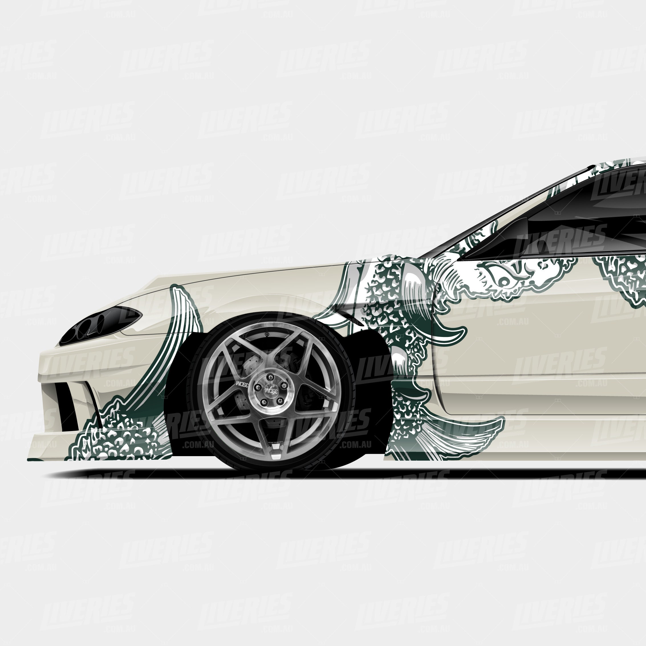 Koi Street Drift Livery Design - Digital File, Motorsport Livery, Drift ...