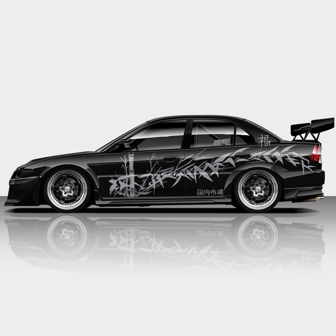 Bamboo Stealth Street Livery Design - Car Wrap, Motorsport Livery ...