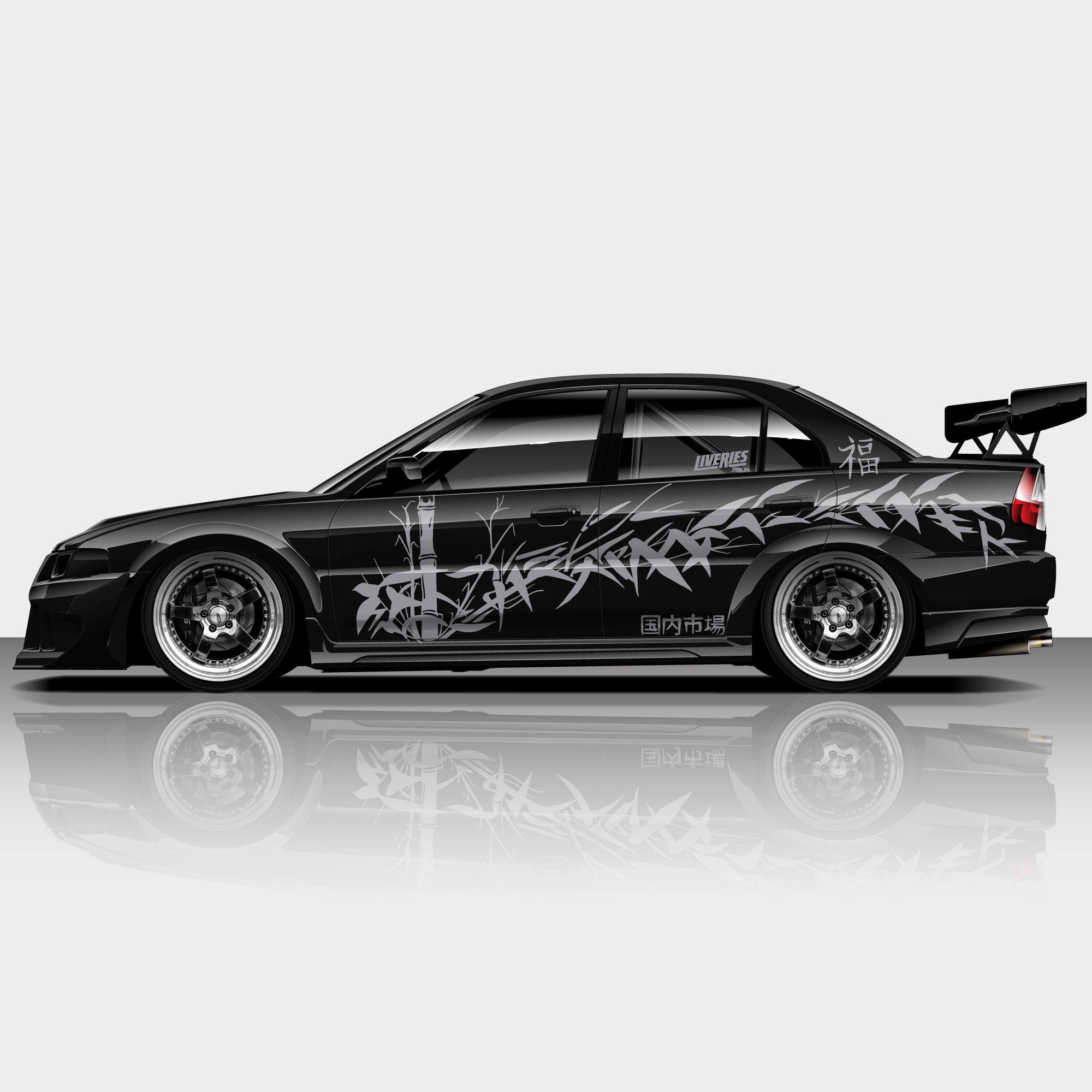 Bamboo Stealth Street Livery Design - Car Wrap, Motorsport Livery ...