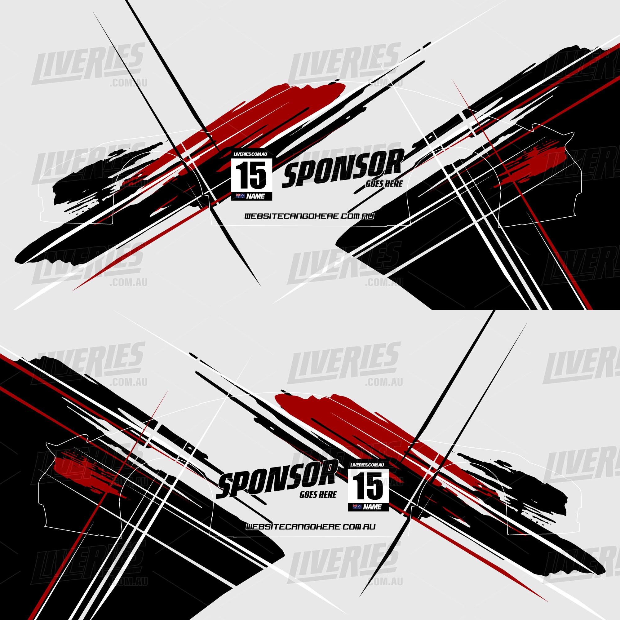 Crossed Lines OG Circuit Livery - Car Wrap, Motorsport Livery, Drift ...