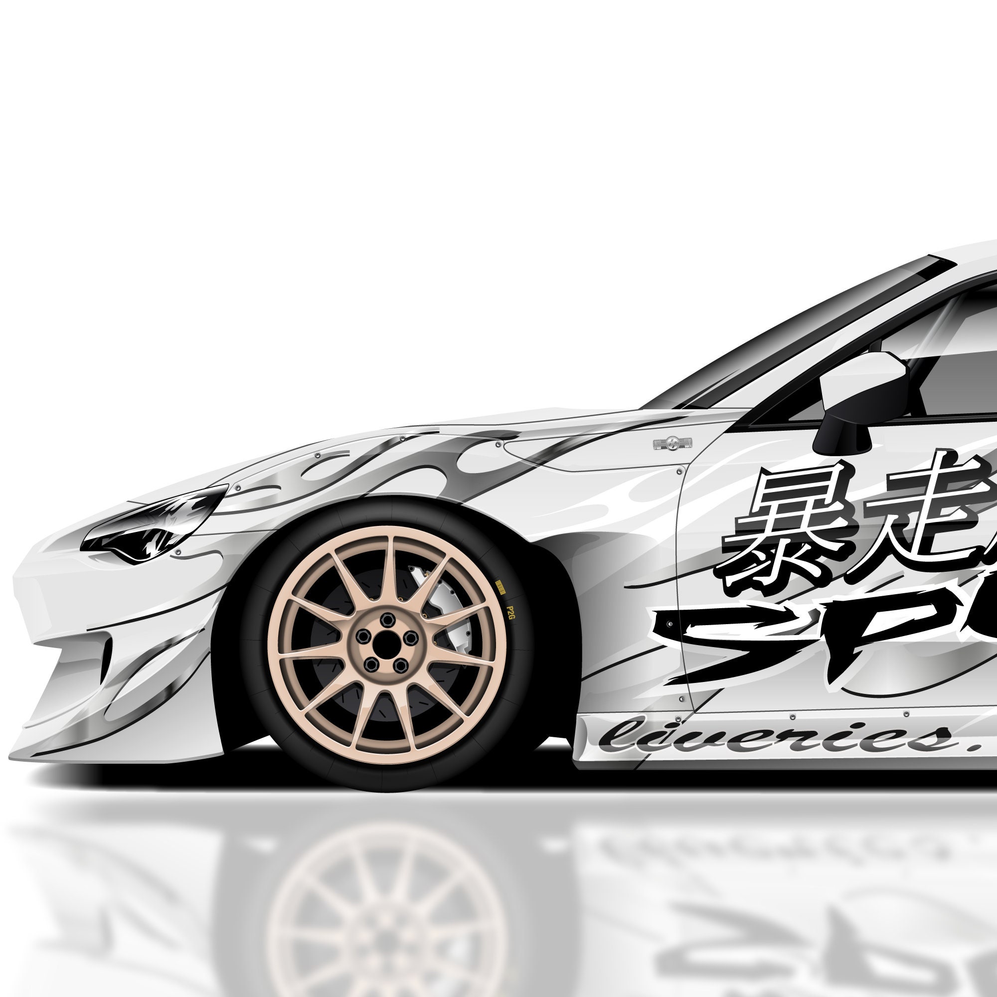 Hotboi Ice Drift Livery Design - Digital File, Motorsport Livery, Drift ...
