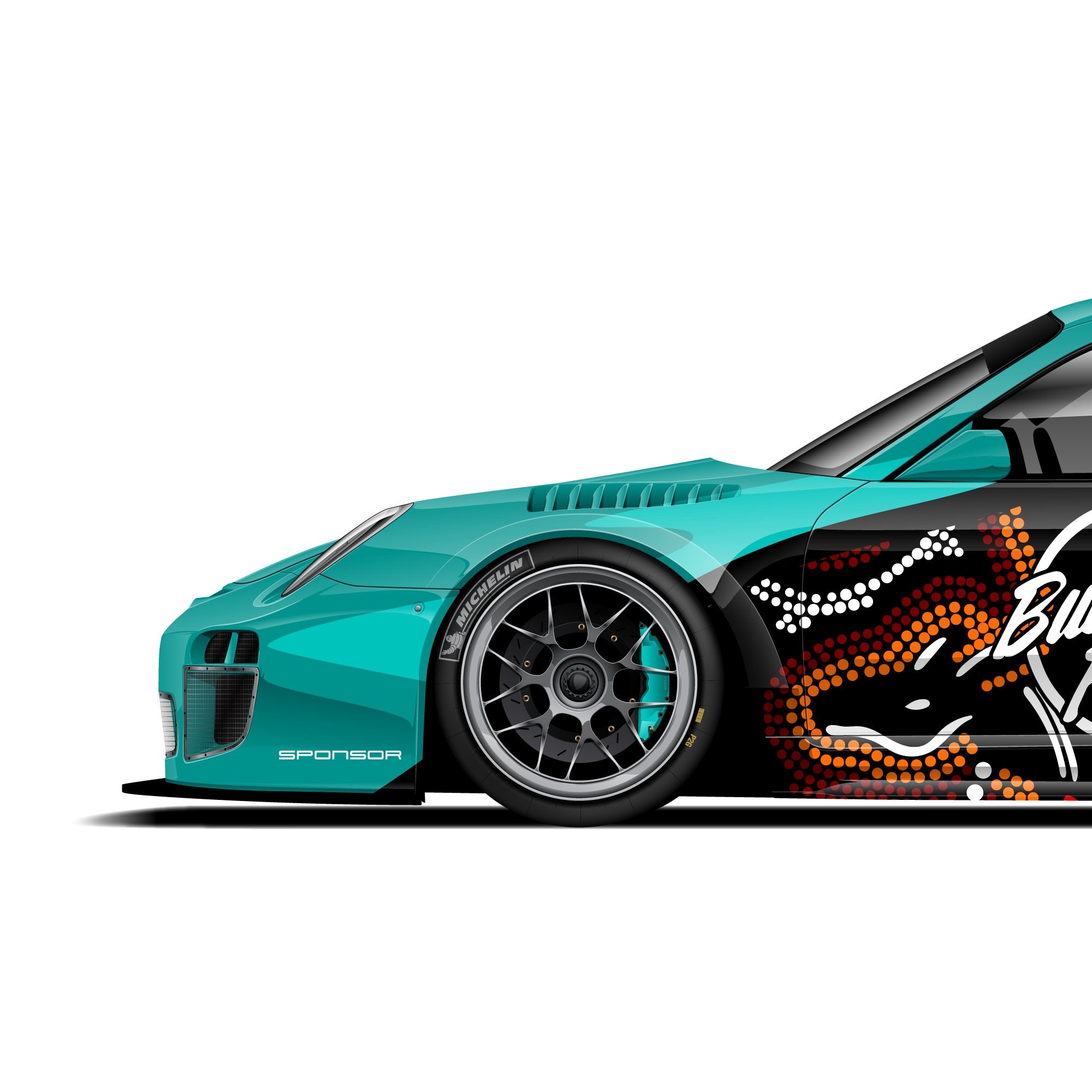 LIMITED EDITION Bullrush Rally Circuit Livery Design - Digital File ...