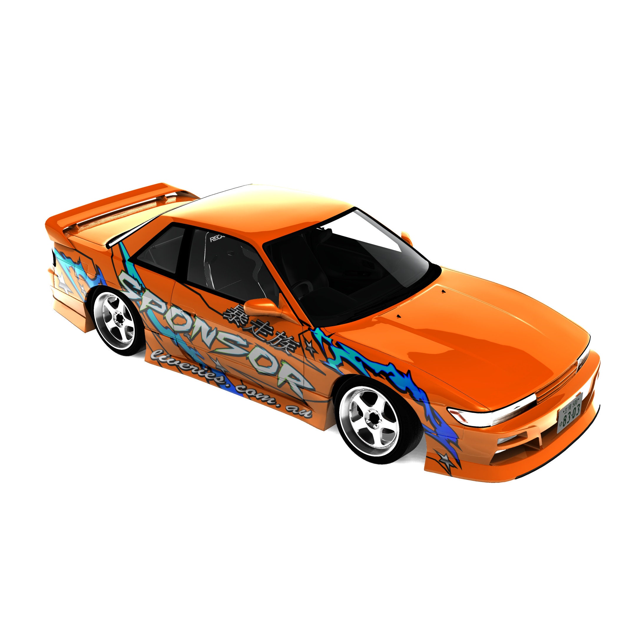 Beyond Stars Citrus Drift Livery Design - Car Wrap, Motorsport Livery ...