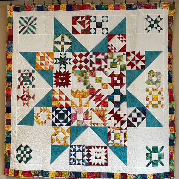 Sampler Quilt - Etsy