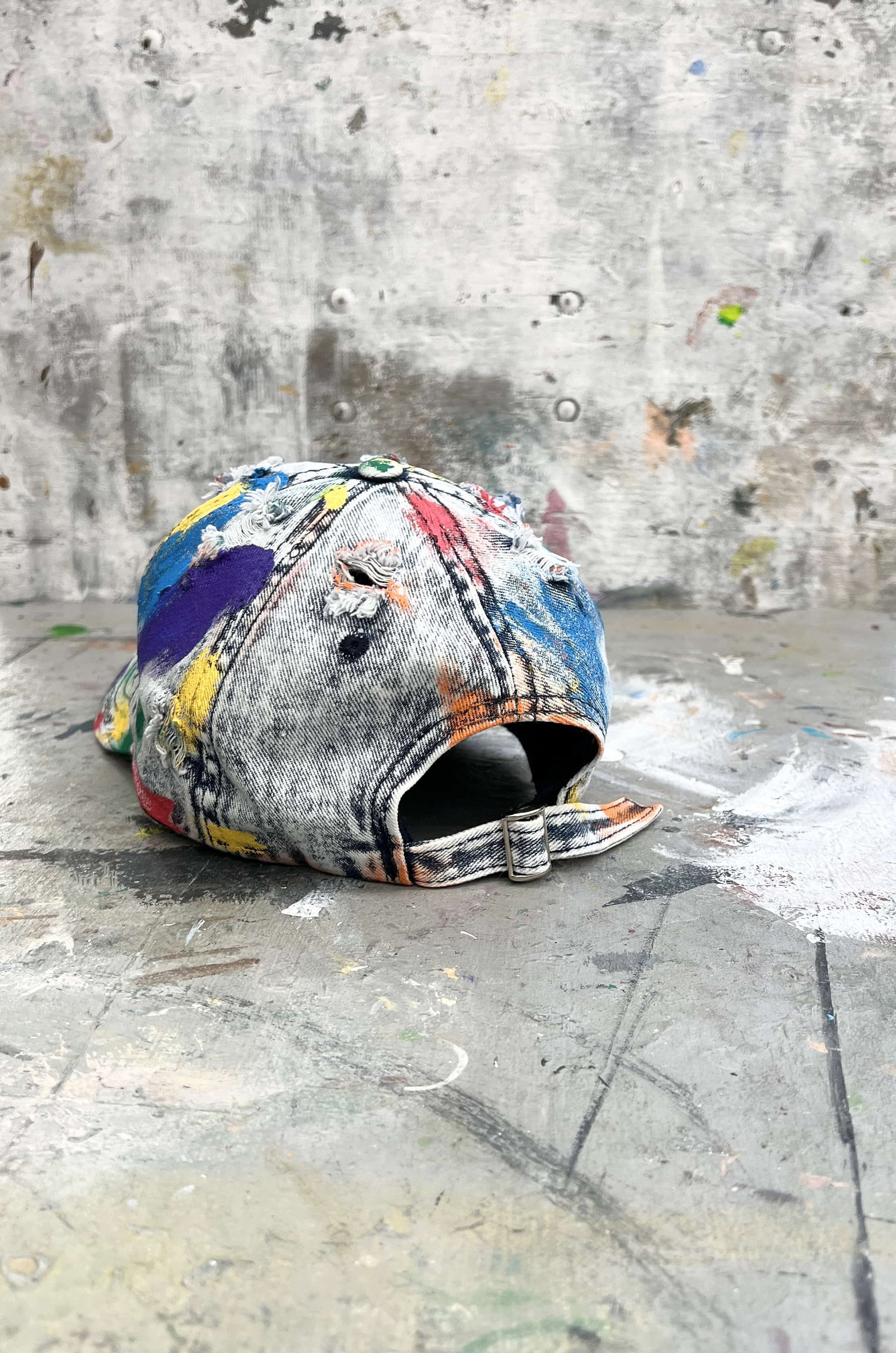 Pride | Hand Painted Pride Baseball Cap- Custom Rainbow Trucker Cap ...