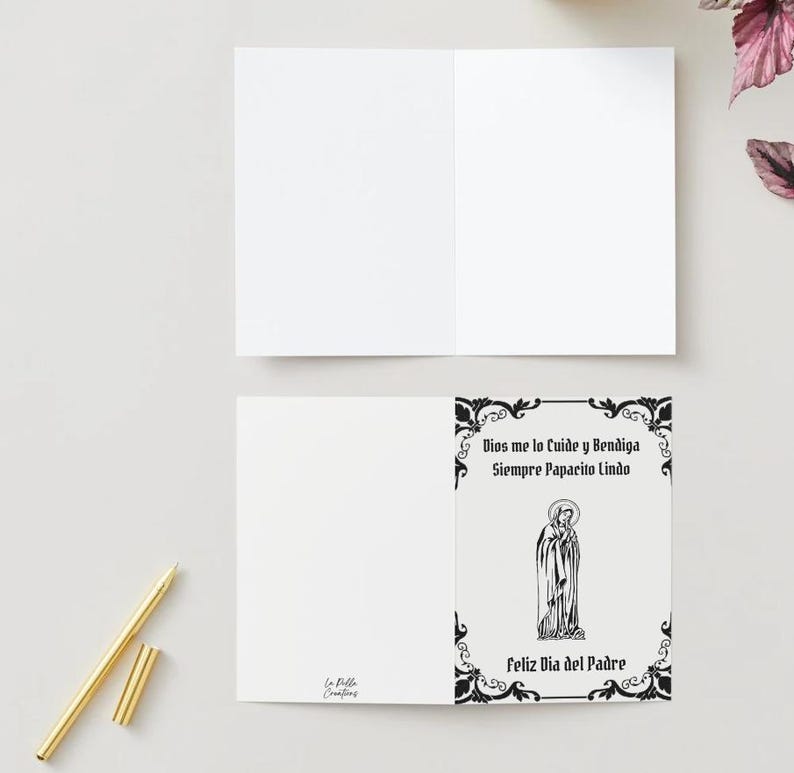 Feliz Dia Del Padre Printable Card, Father's Day Spanish Printable Card ...