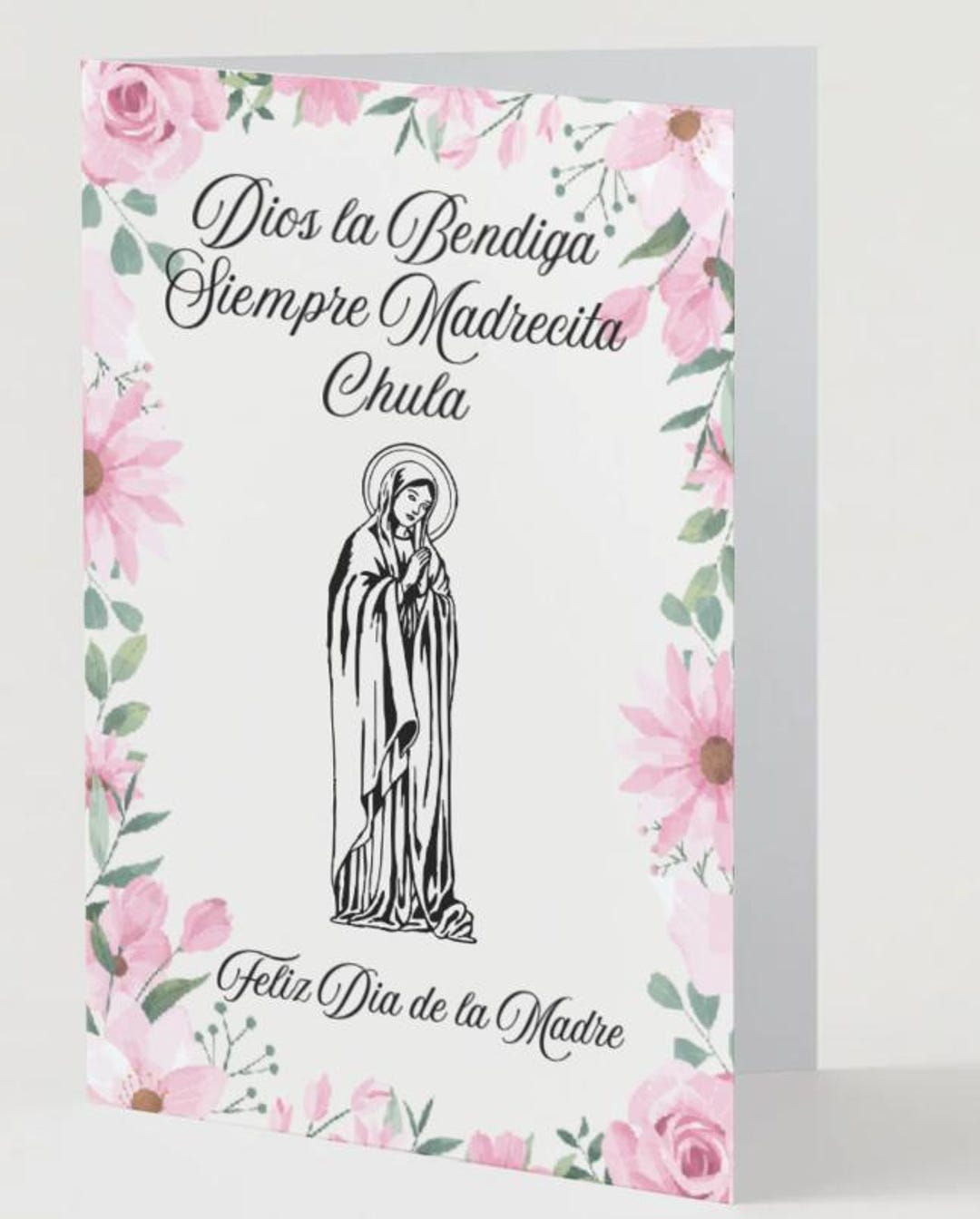 Feliz Dia De Las Madres Printable Card, Mother's Day Spanish Printable ...