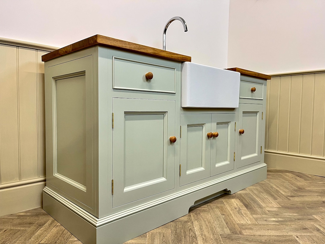 Freestanding Sink Unit Belfast Sink Freestanding Kitchen - Etsy UK