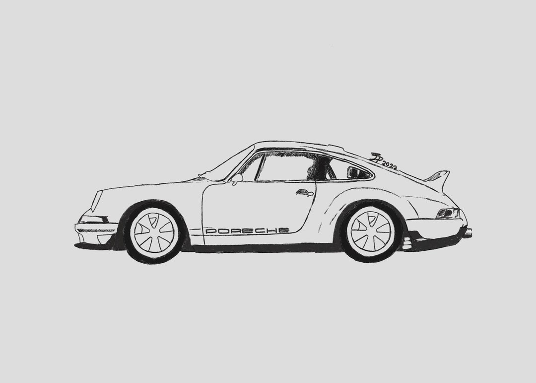 Porsche 911 Digital Downlead (printable) - Etsy