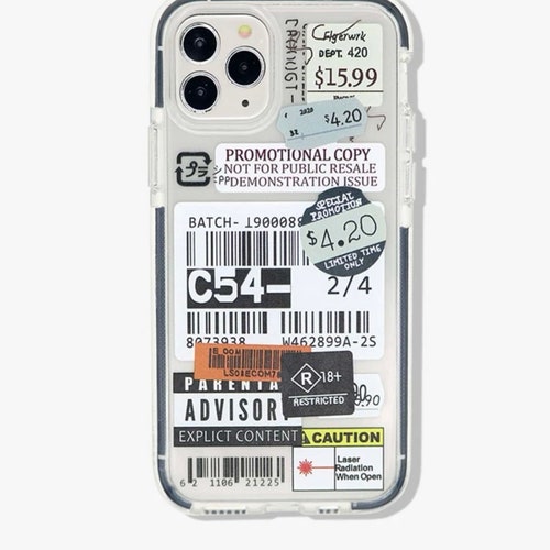 Stickers Case Collage Cover for Iphone 13 Pro Iphone 12 - Etsy