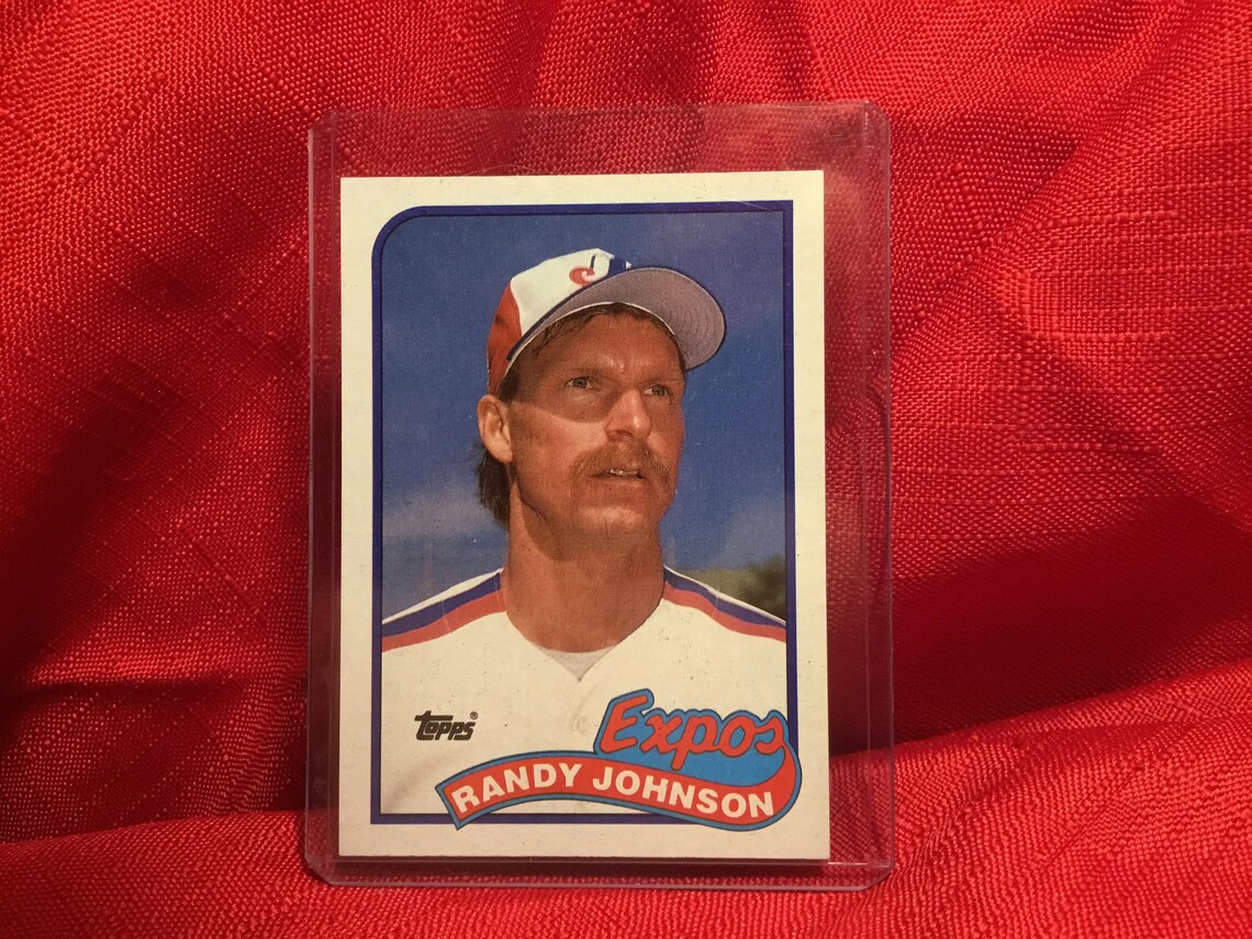Vintage Randy Johnson Rookie Card - Etsy
