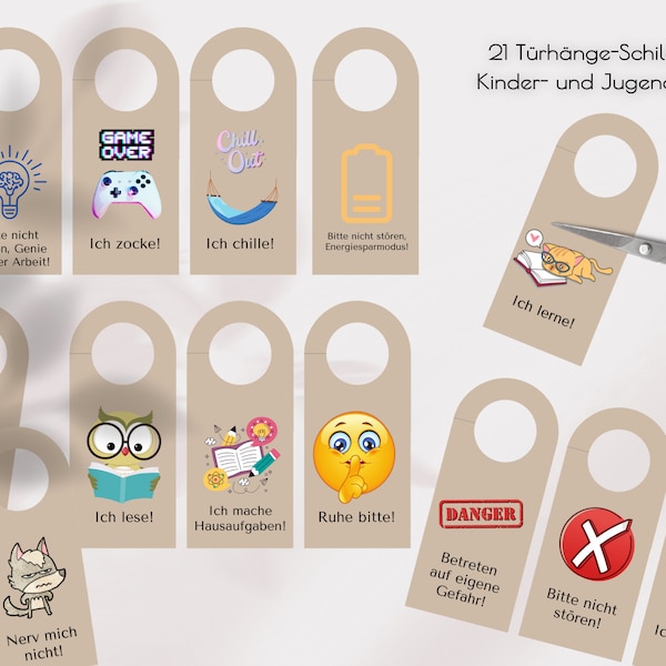 Funny Door Hanger - Etsy