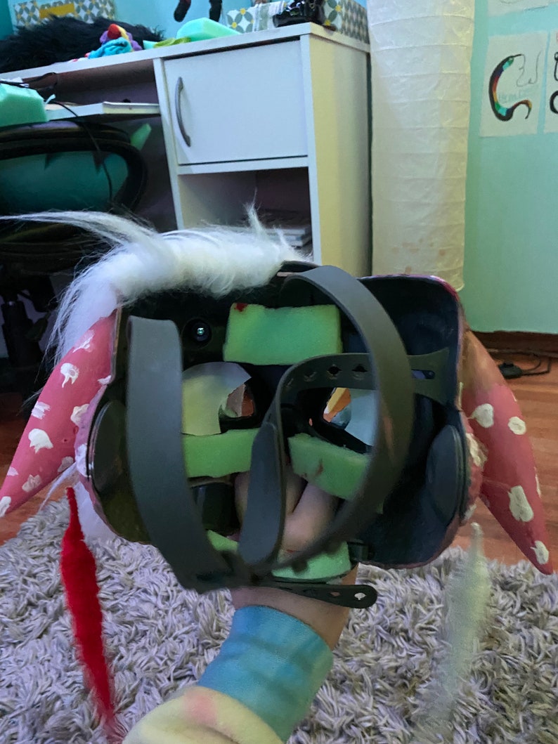 Mushroom Dino Mask - Etsy