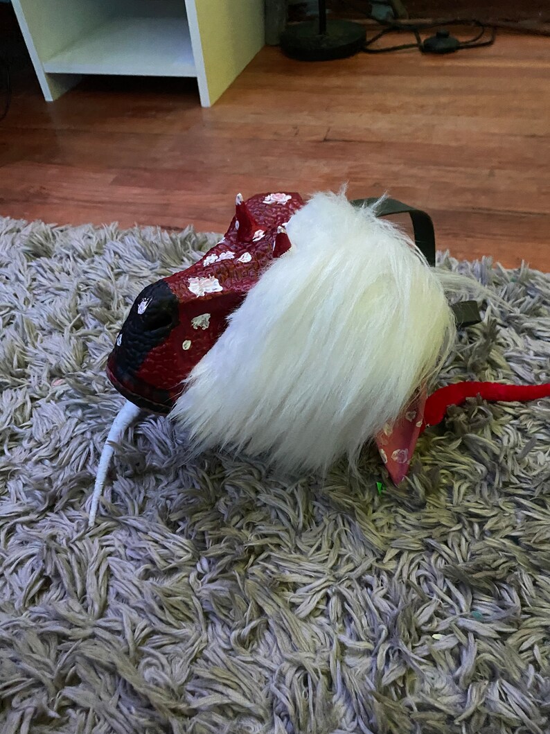 Mushroom Dino Mask - Etsy