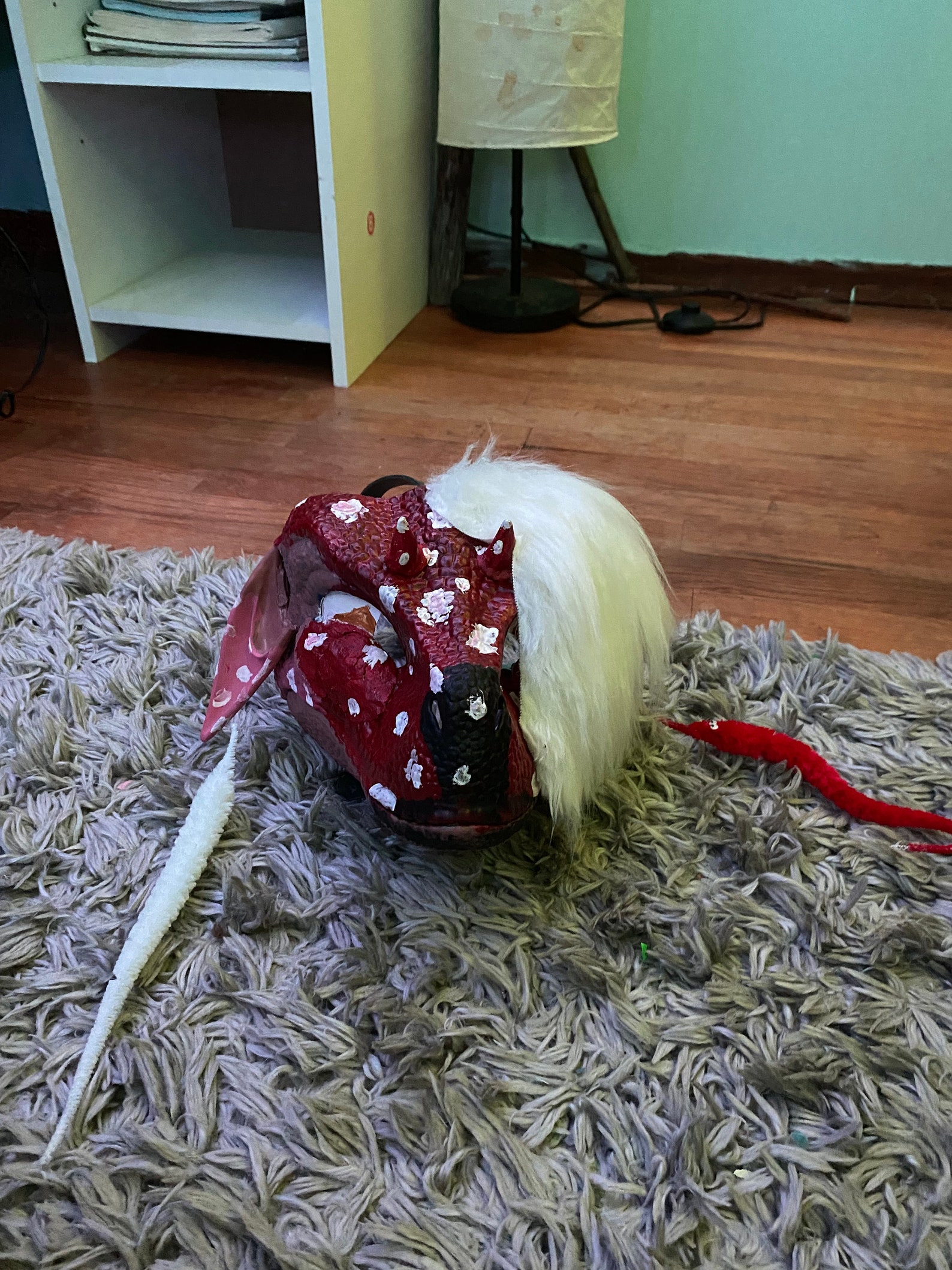 Mushroom Dino Mask - Etsy