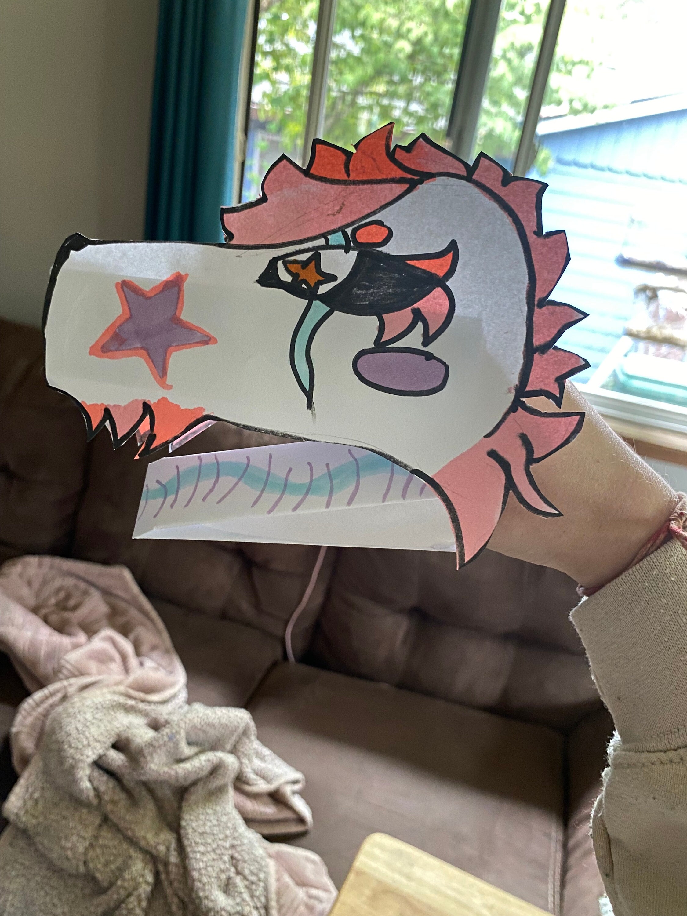 Paper Dragon Puppet Commissions Read Description And/or Item - Etsy