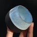Black and White Stoneware Ceramic Small Single Espresso Shot Cup ...
