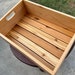 Wooden Cedar Crate - Use for Gardening, Wine, Storage, Etc. Decor ...