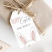 DIGITAL Easter Gift Tags Bunny Basket Label Party Favor Tag Kids ...