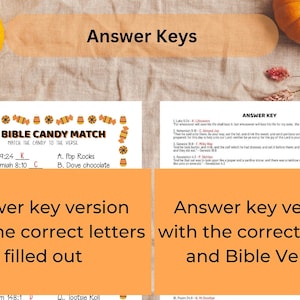 DIGITAL KJV Bible Candy Party Match Game, Harvest Bible Game for Kids ...