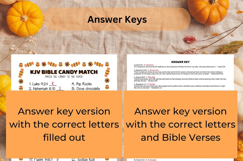 DIGITAL KJV Bible Candy Party Match Game, Harvest Bible Game for Kids ...