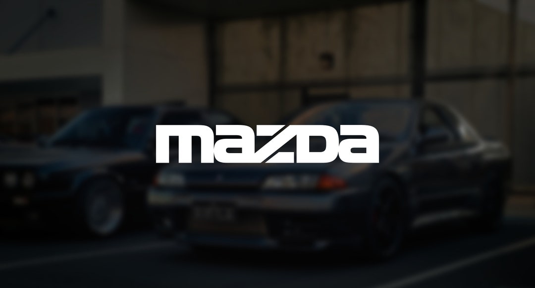 Mazda Logo Decal, Sticker, Car Window, Water Bottle, Die Cut ...