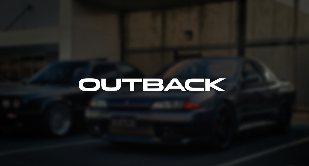 Subaru Outback Decal, Sticker, Overlay, Car Window, Water Bottle, Die ...
