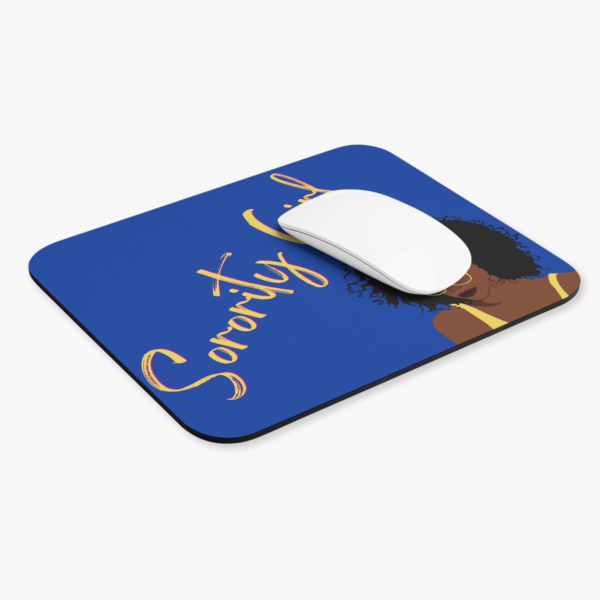 Sigma Gamma Rho Inspired Sorority Girl Mouse Pad rectangle - Etsy
