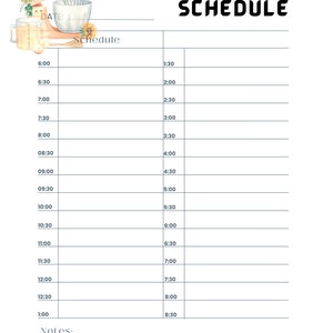 Baking Planner Version 2 - Etsy