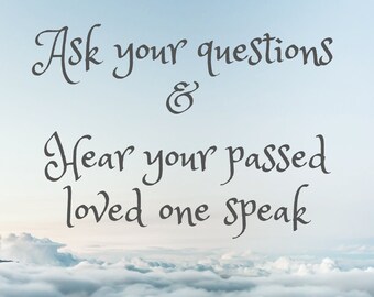 Spirit Box Session - Etsy