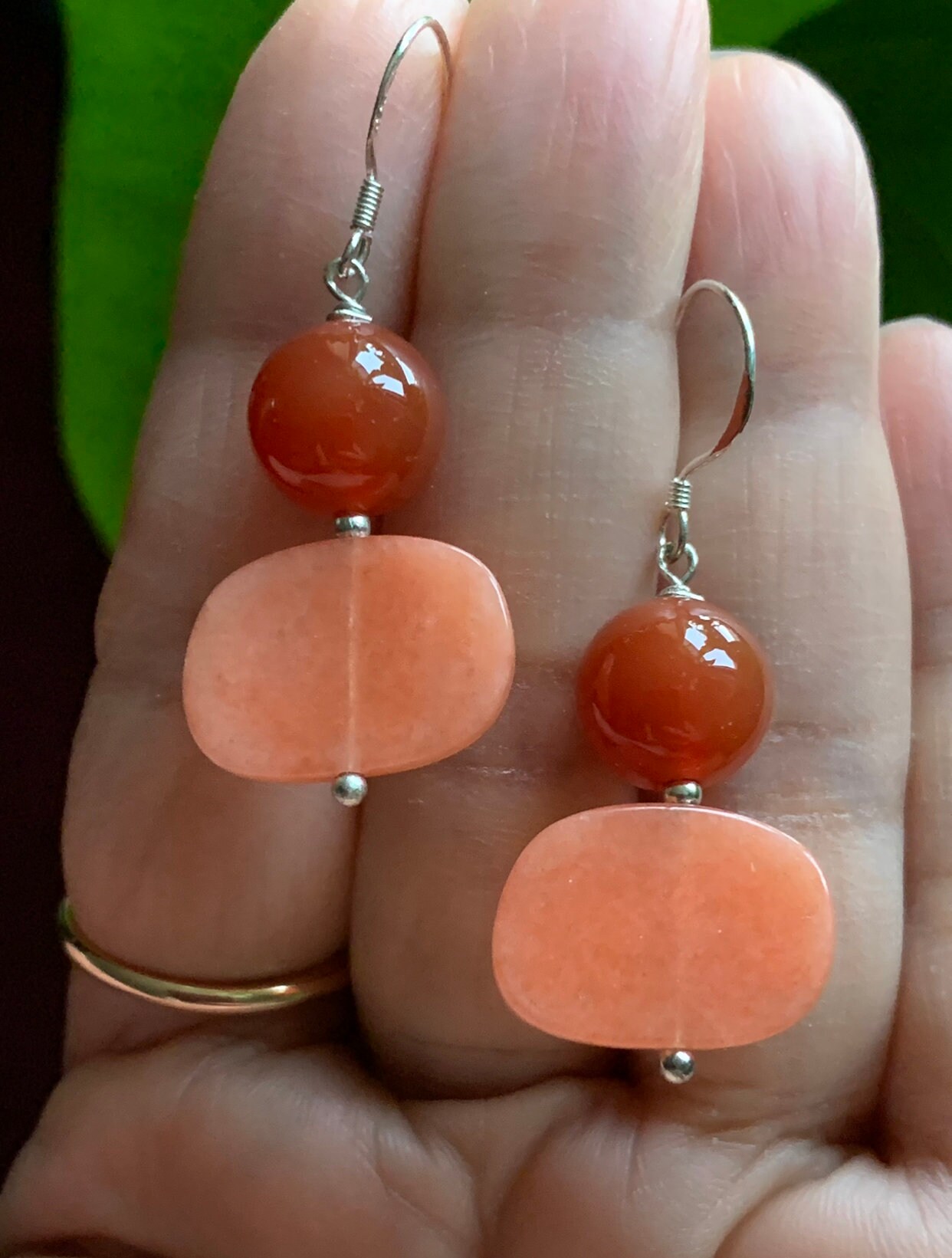 PRETTY COLORS Various Color Combinations 925 Sterling Silver Handmade ...