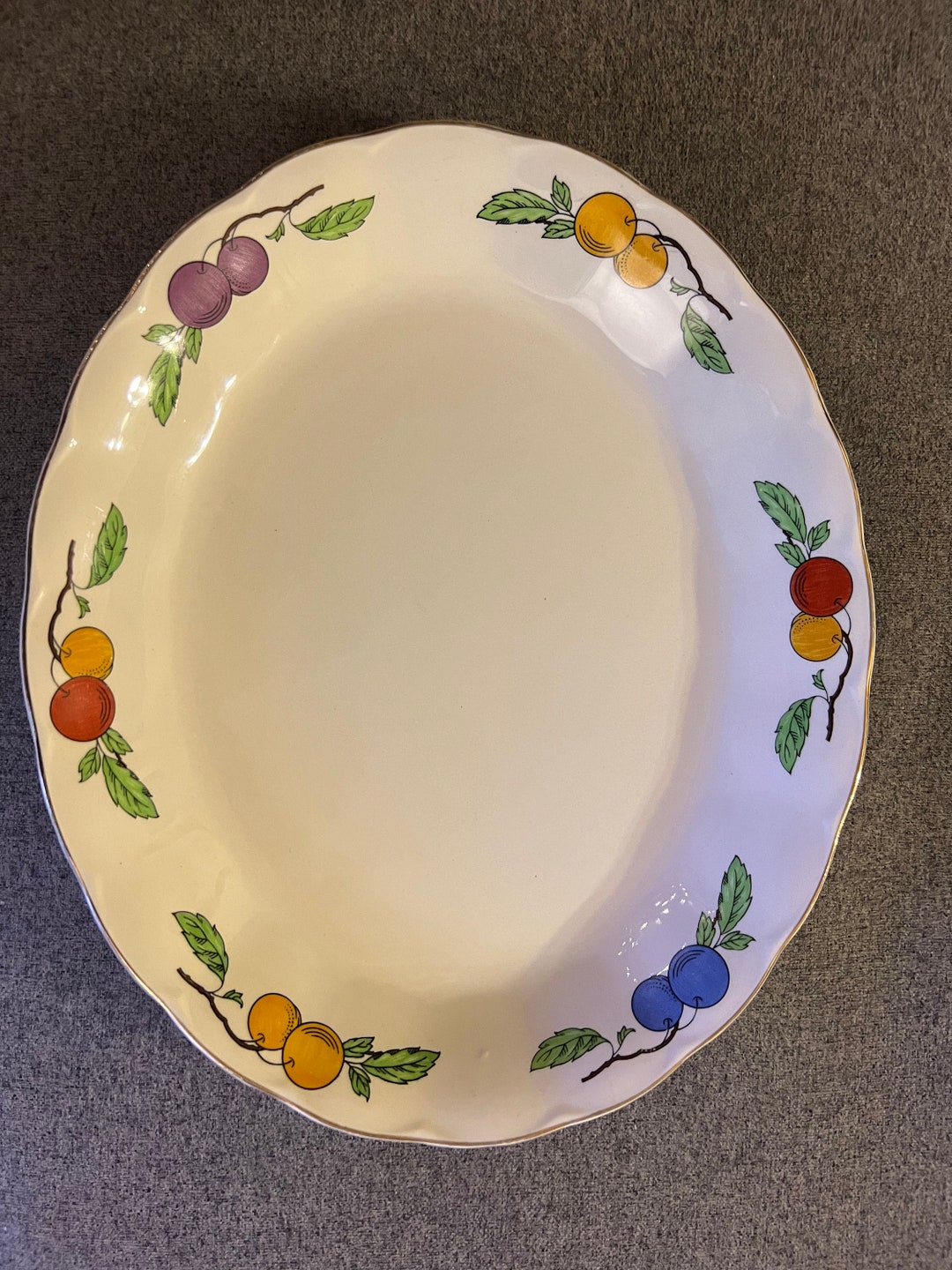 Vintage Grindley Serving Platter - Etsy