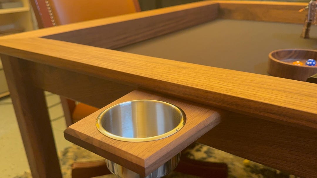 Magnetic Cup Holder for Any Vaulted Game Table - Etsy