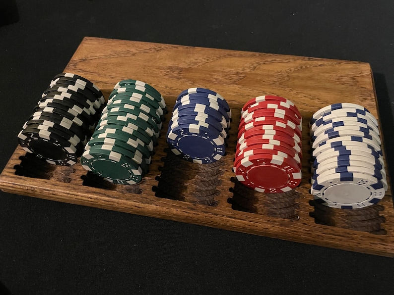 The Gambler. Magnetic Poker Chip Holder for Your Board Game Table - Etsy