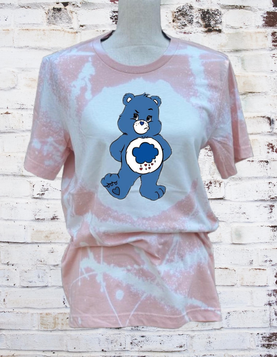 Grumpy Bear Care Bear Sublimation T Shirt, Grumpy Bear Care Bear Shirt ...