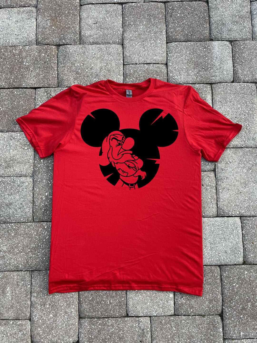 Grumpy T Shirt, Disney Family Vacation Tshirt, Mickey Ears Grumpy T ...