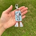 Handmade Snoopy Keychain: Alpha Pattern Threaded Keychain - Etsy