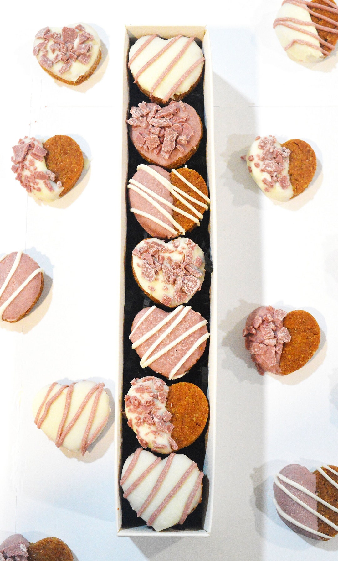 Mini Valentines Dog Biscuits - Etsy