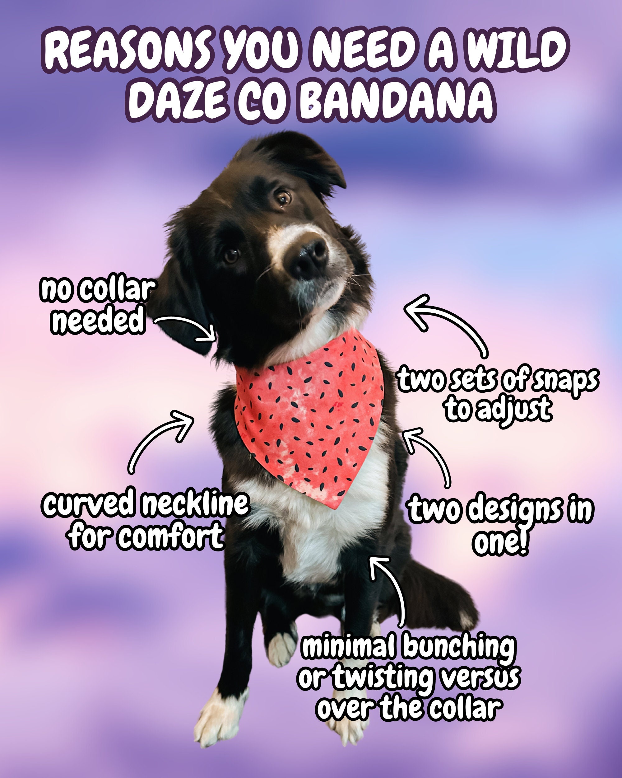 Puppy Love Dog Bandana | Valentine's Day Dog Bandana | Pet Accessories ...