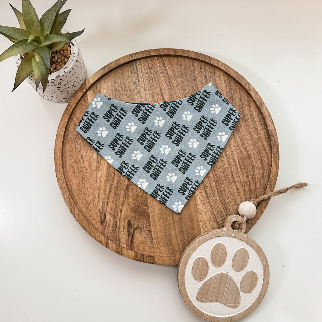 Super Sniffer Fire Hydrant Bone Dog Bandana Pet Accessories - Etsy