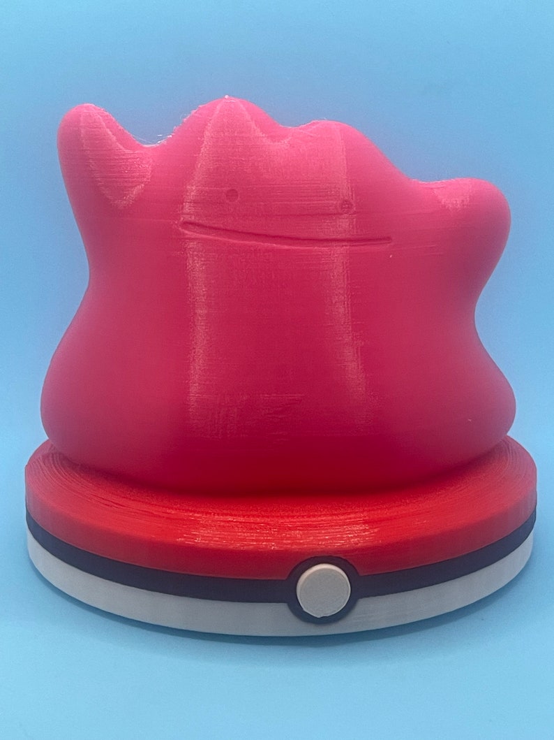 3D Printed Ditto Figure Pokemon - Etsy