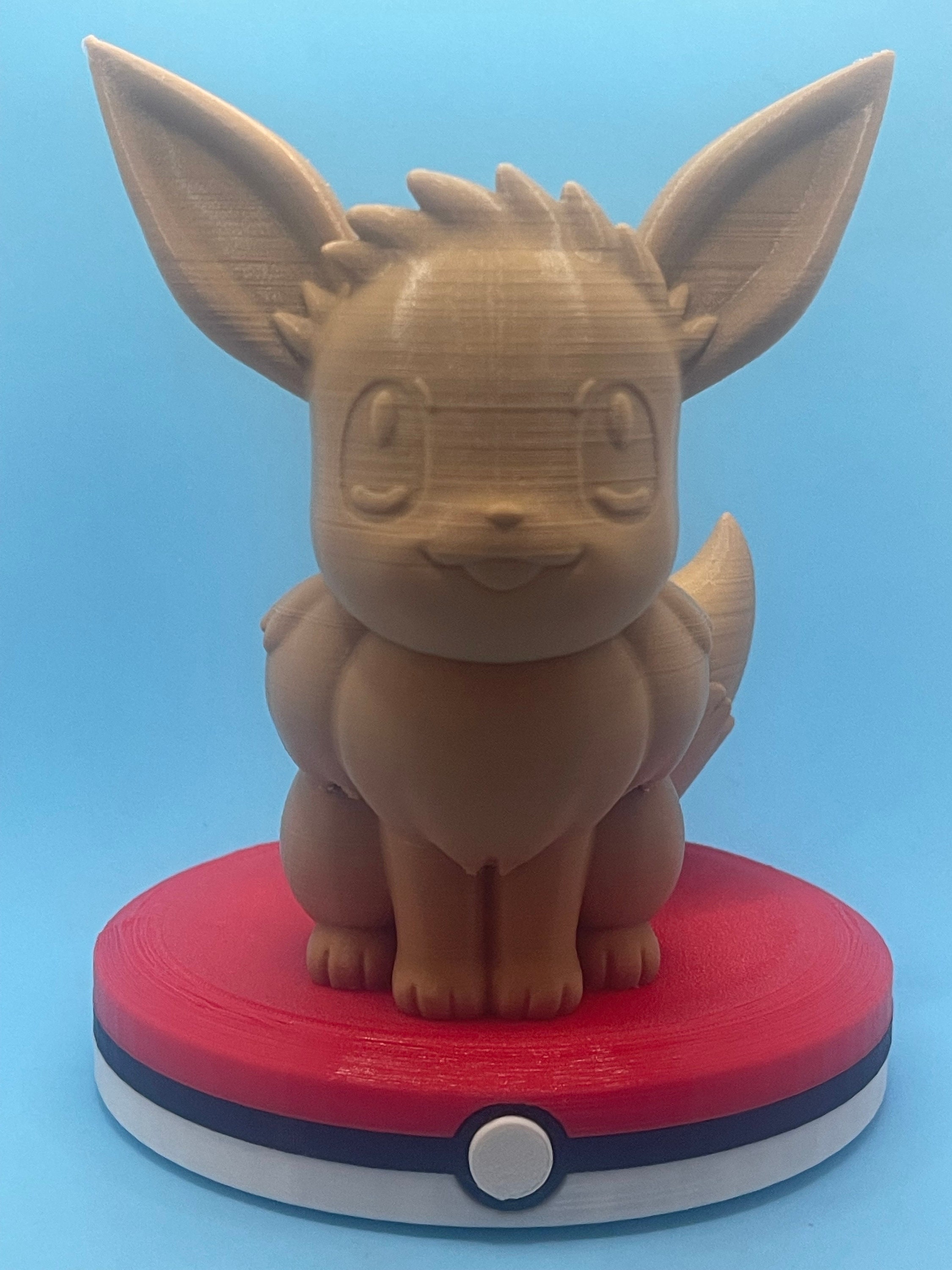 3D Printed Eevee Figure Pokemon - Etsy
