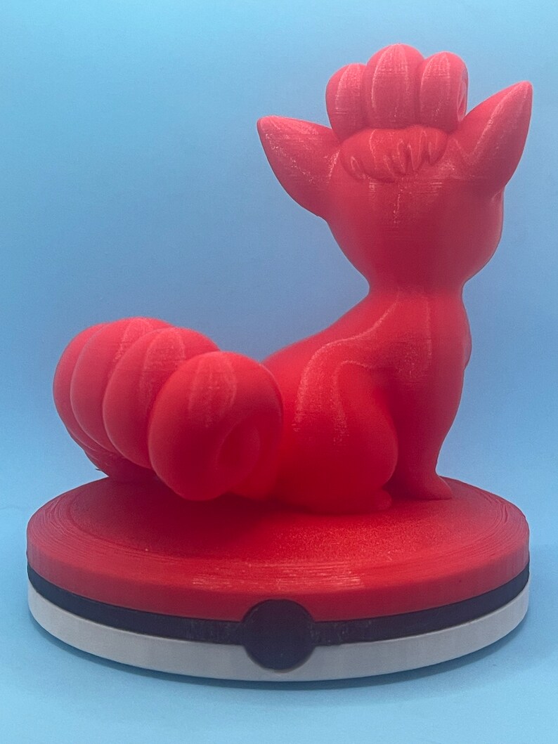 3D Printed Vulpix Figure Pokemon - Etsy