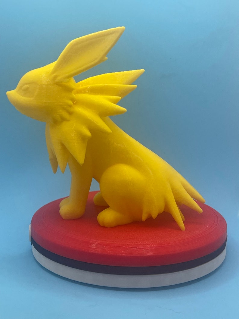 3D Printed Jolteon Figure Pokemon - Etsy
