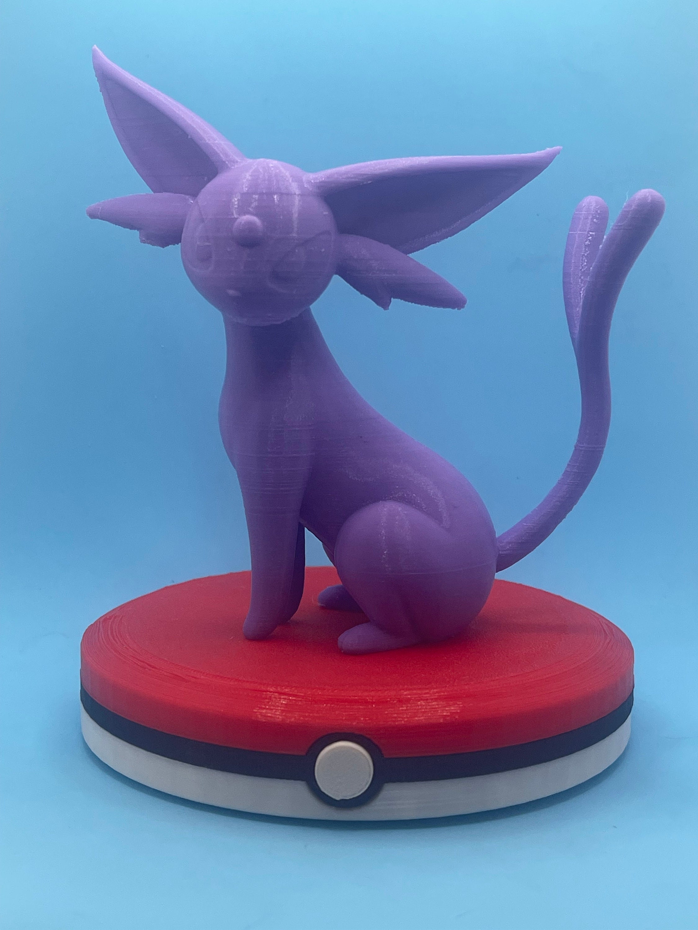 3D Printed Espeon Figure Pokemon - Etsy